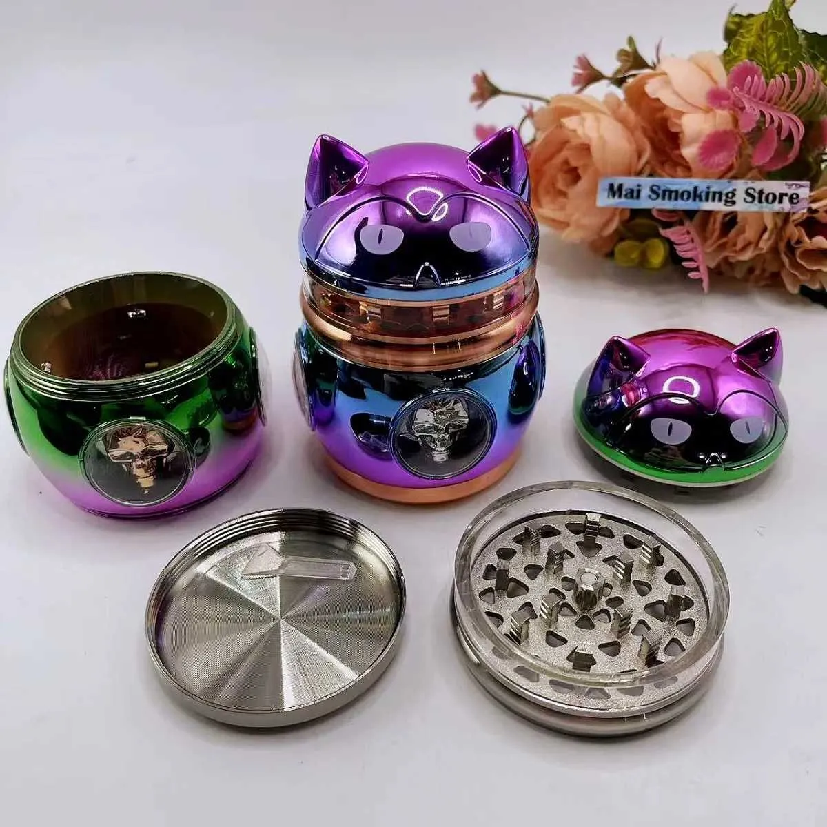 4 Layer Manual Cat Herb Grinder Site For Pepper,... From A_boston, $4.8 ...