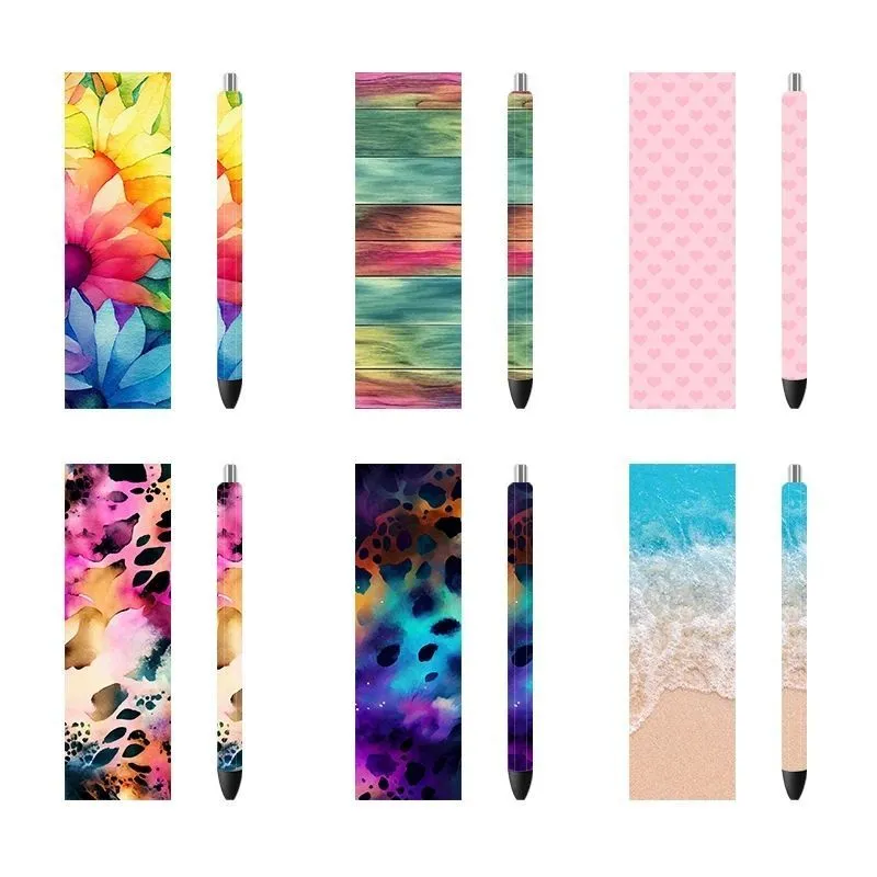 UV DTF Transfer Sticker for Epoxy Pen Wrap Cold Transfer Printing ...