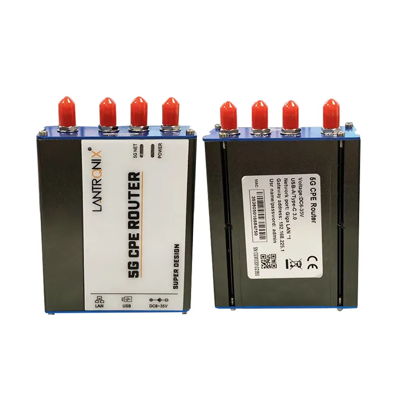 5G CPE Router Multiple Connective Options Industrial Grade High Gain ...