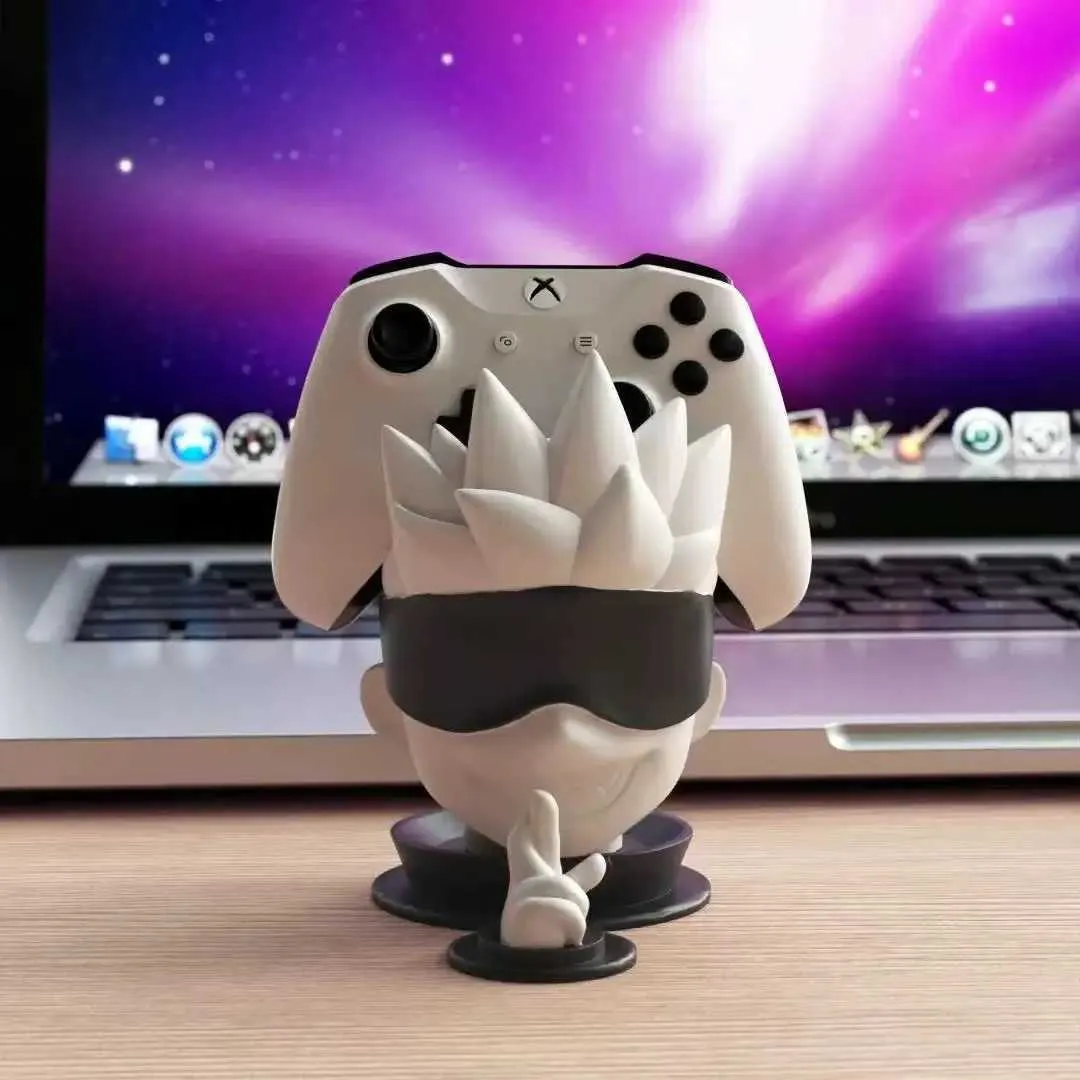 Anime Inspired Game Controller Holder Decorative Figurine Gamepad Stand ...