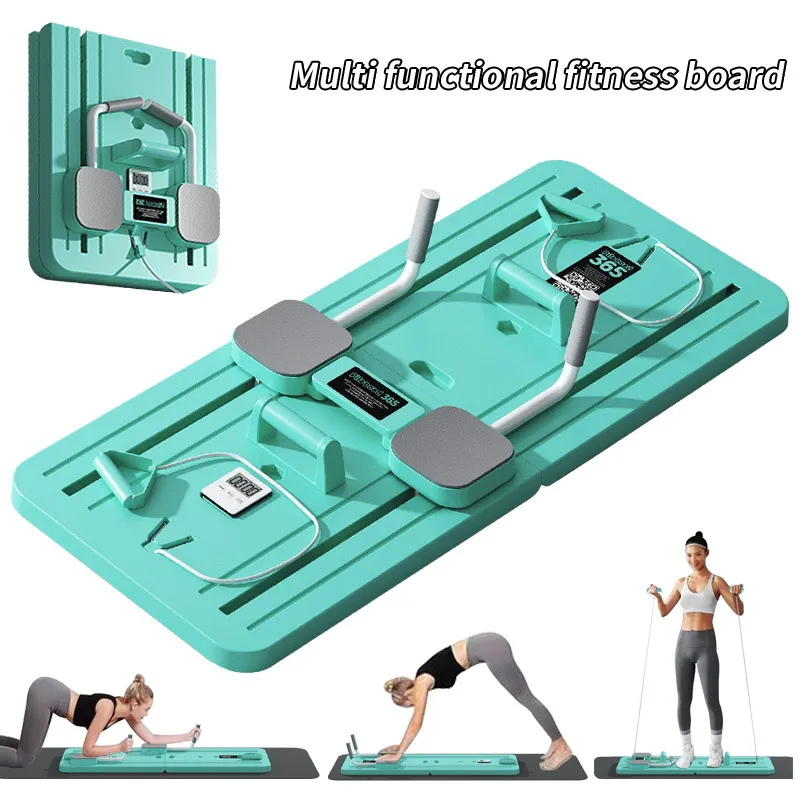 Home Pilates Portable Reform Board ABS Material For Home Exercise And ...