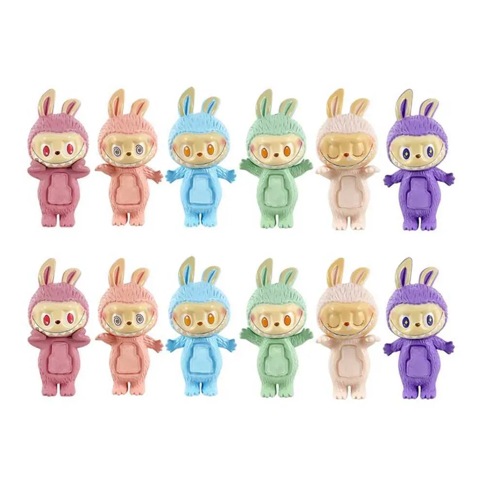 2025New Labubu Hippers Blind Figuls Action Figurine Collection PVC ...