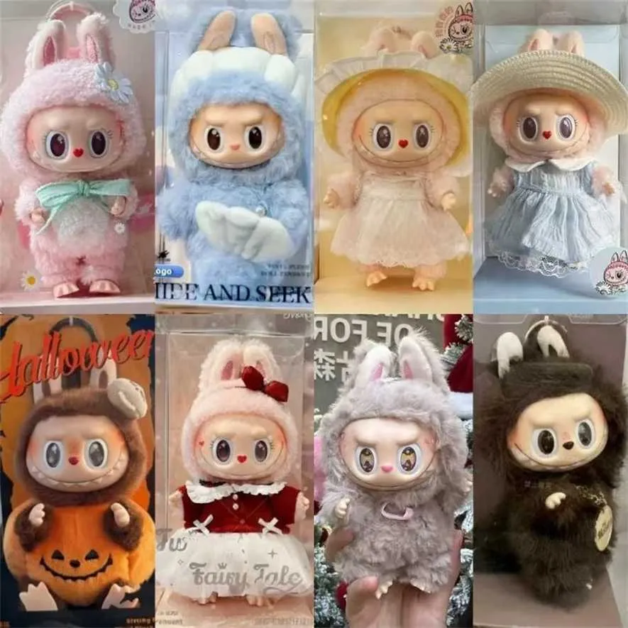 Labubu Mojmoj Remastered Blind Box Doll Pink Labubu... From Loohyunsp ...