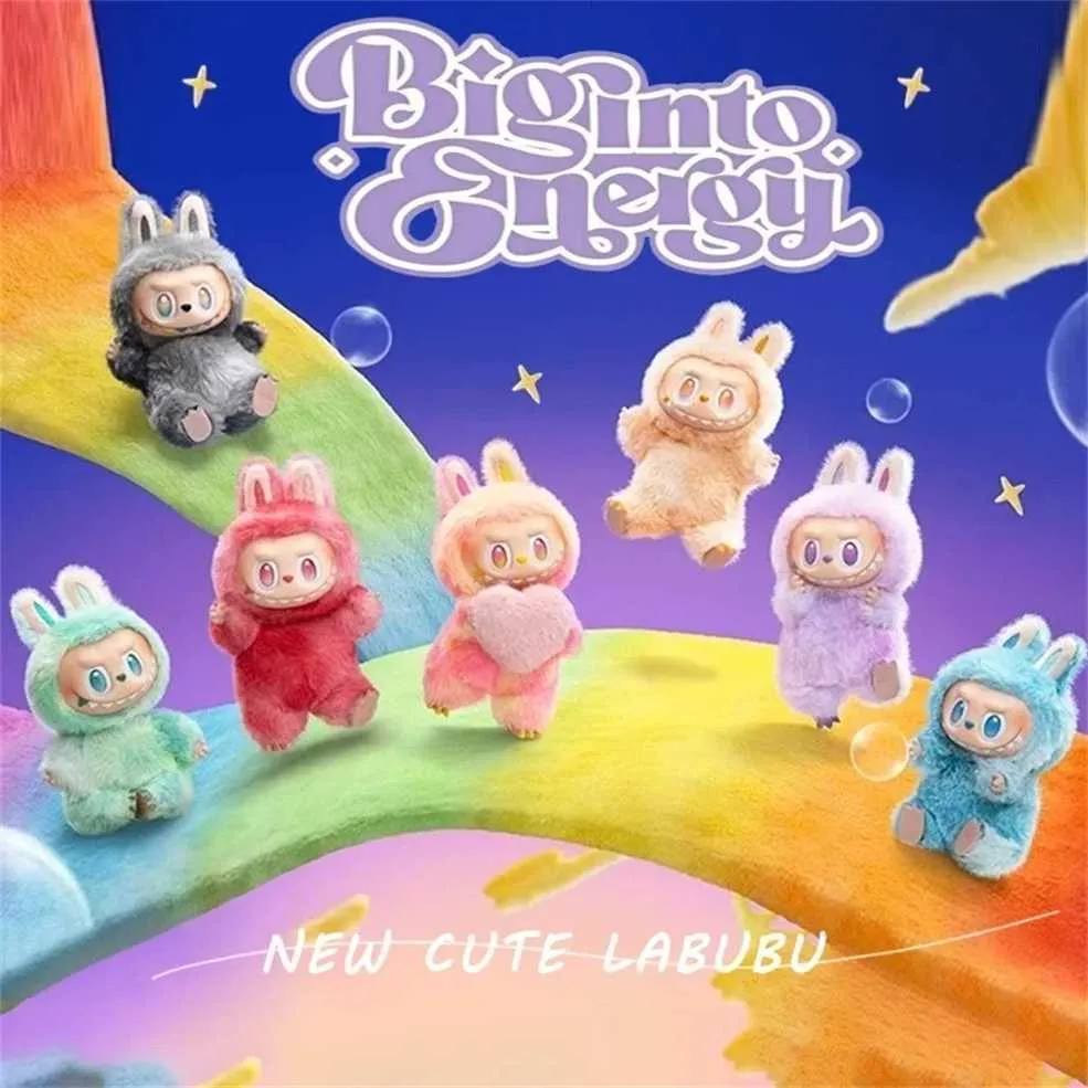 Labubu Monsters V3 Serien Blind Teddy Vinyl Base Toy Animerade ...