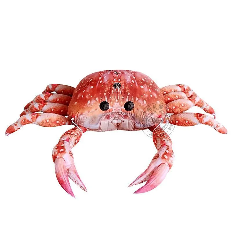 Inflatable Crab Cartoon Air Model Crafty Crab Seafood Marine Creature ...
