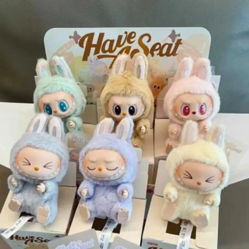 Popmart Labubu Blind Box The Monsters Lisa Series Roppe Black Brown ...