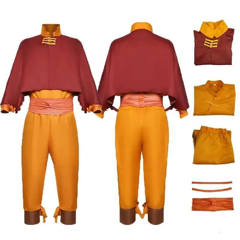 Aang Cosplay Costume Editio The Last Airbender Role Play For Halloween ...