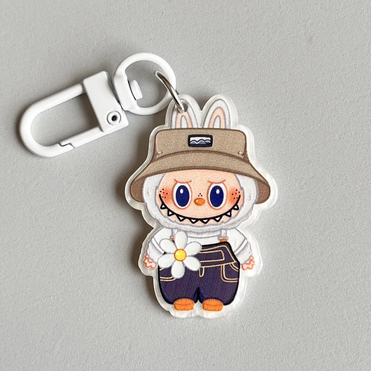 Labubu Pendant Keychain: Cute and Charming Versatile Keychain for Girls ...