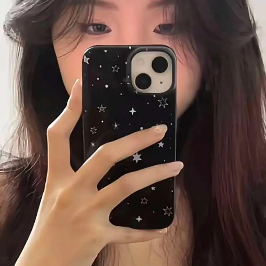 Stylish Full Screen Stars Phone Cover Protective, Durable Y2K Inspired ...