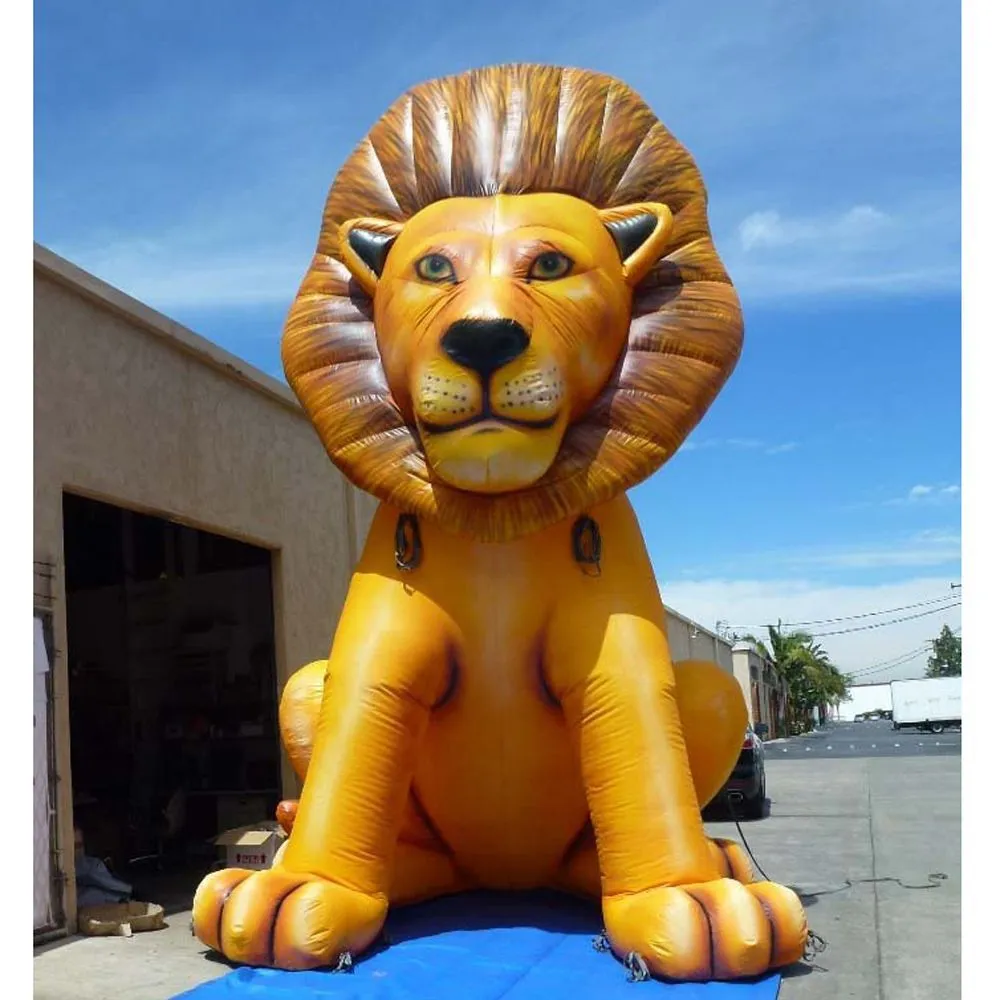 Giant Inflatable Lion Decoration: Full Color,... From Inflatable ...