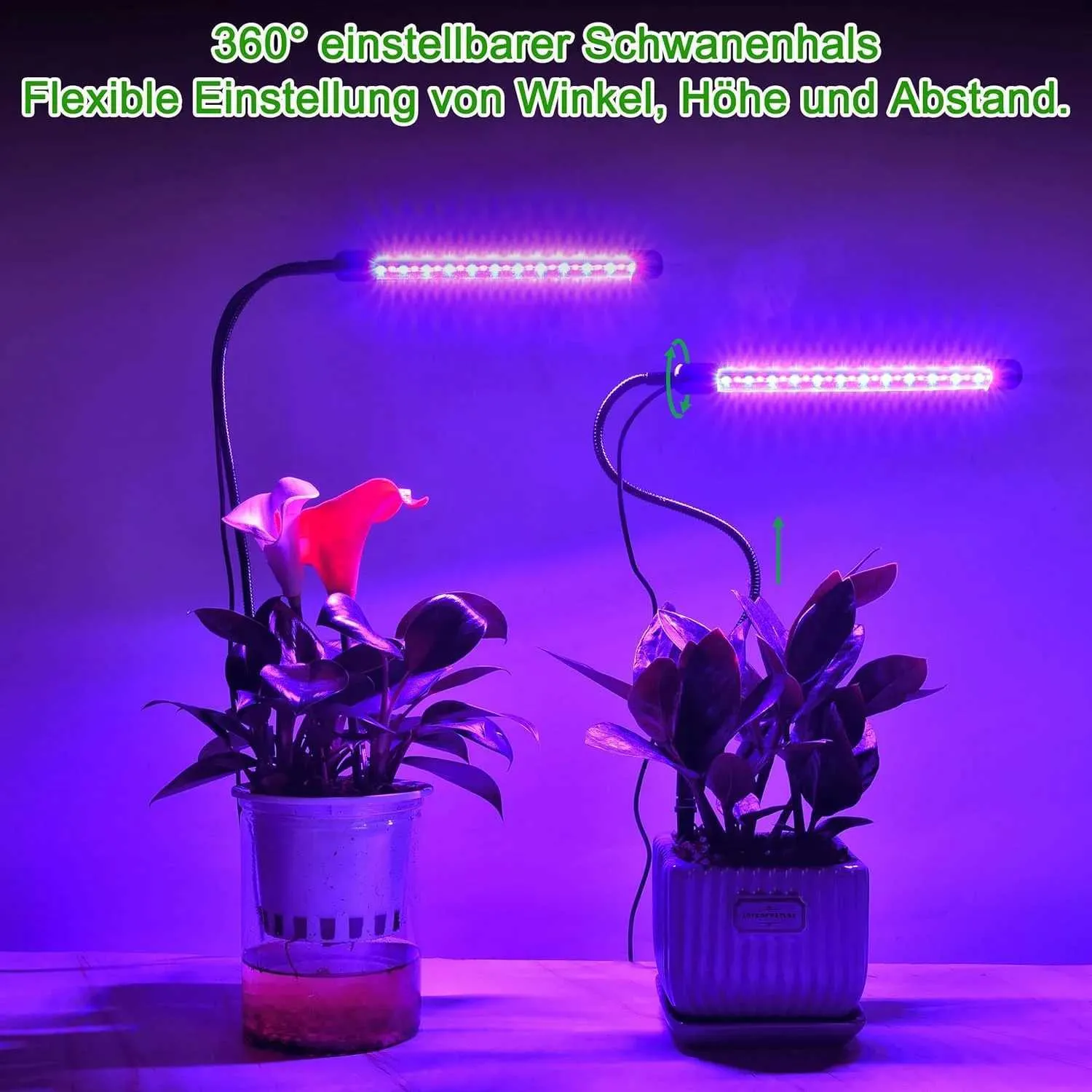 LED Plant Growth Lamp Indoor 5V Full Spectrum Growth Lamp USB Red Blue ...