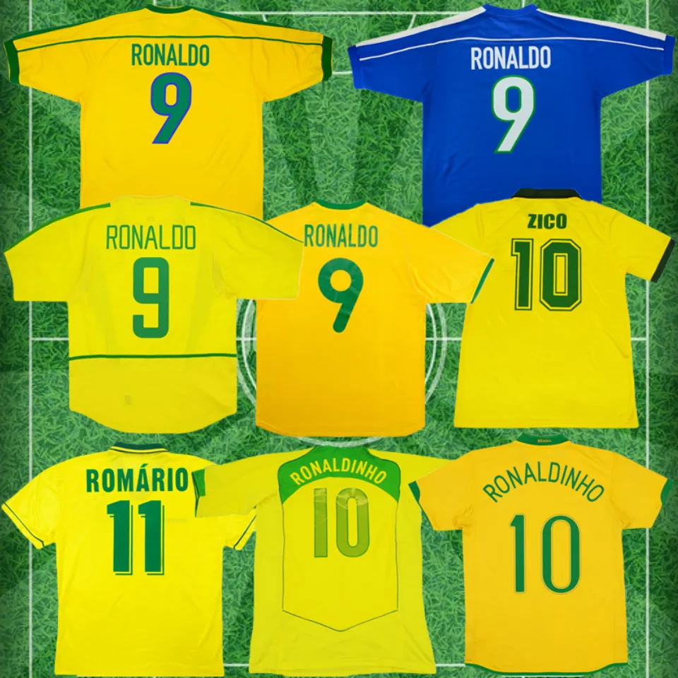 Brazil Retro Soccer Jerseys Brazil PELE, Romario,... From Jj961111, $9. ...