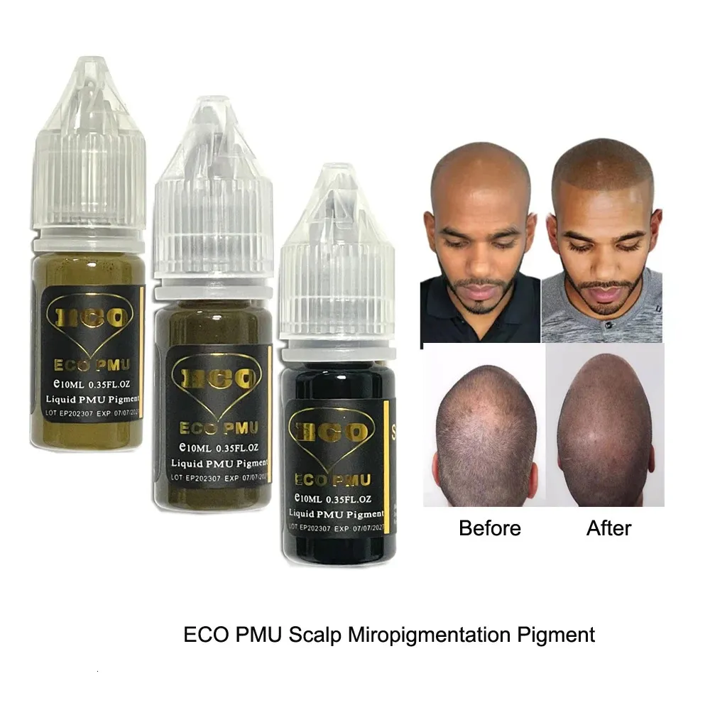 Scalp Micro Pigment Liquid Long Lasting Cosmetic Tattoo Ink For ...
