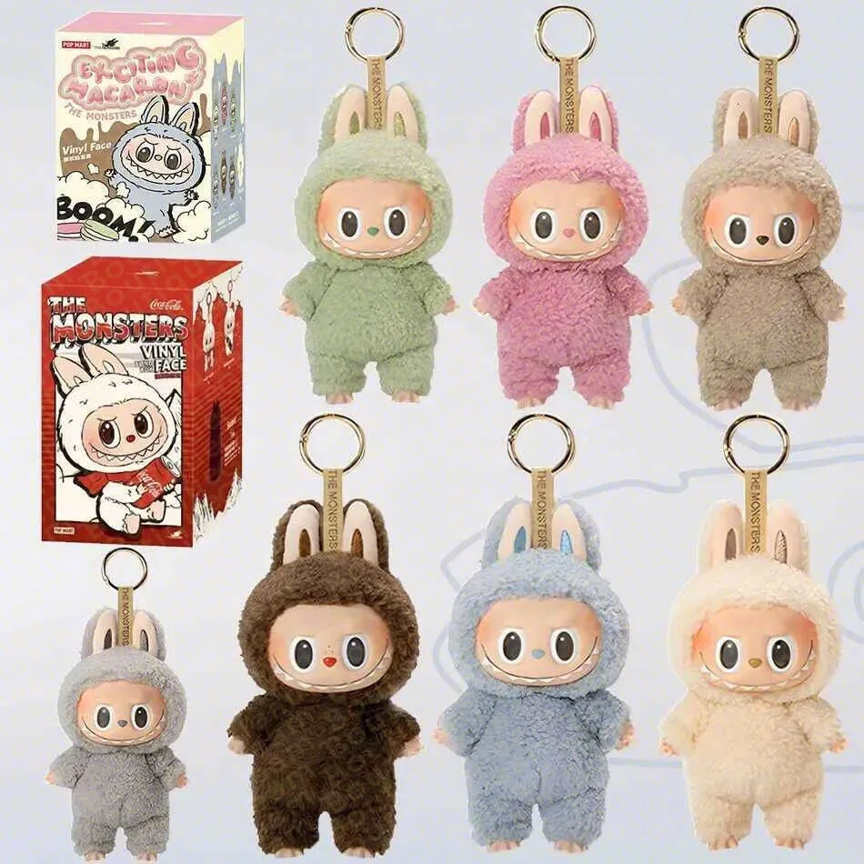 Labubu Exciting Action Anime Little People Figures 17cm PVC Dolls For ...