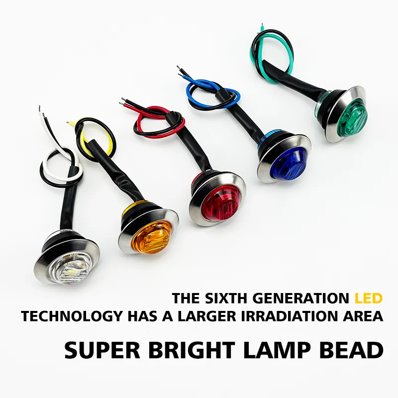 Universal Automotive Shorelander Trailer Marker Lights Lights 12V 24V ...