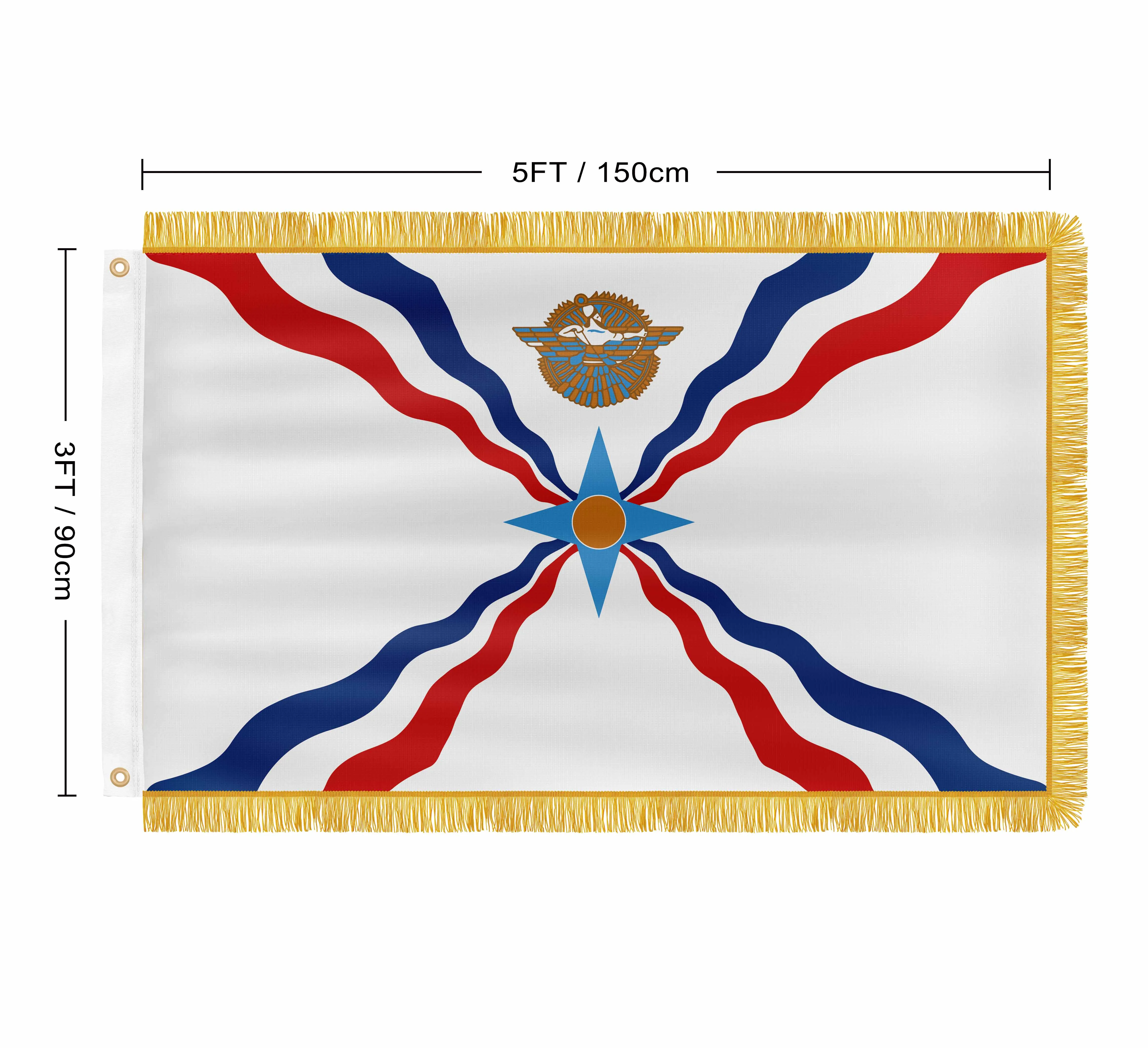 Golden Fringe Assyrian National Honor Society Banner... From Jaywood ...