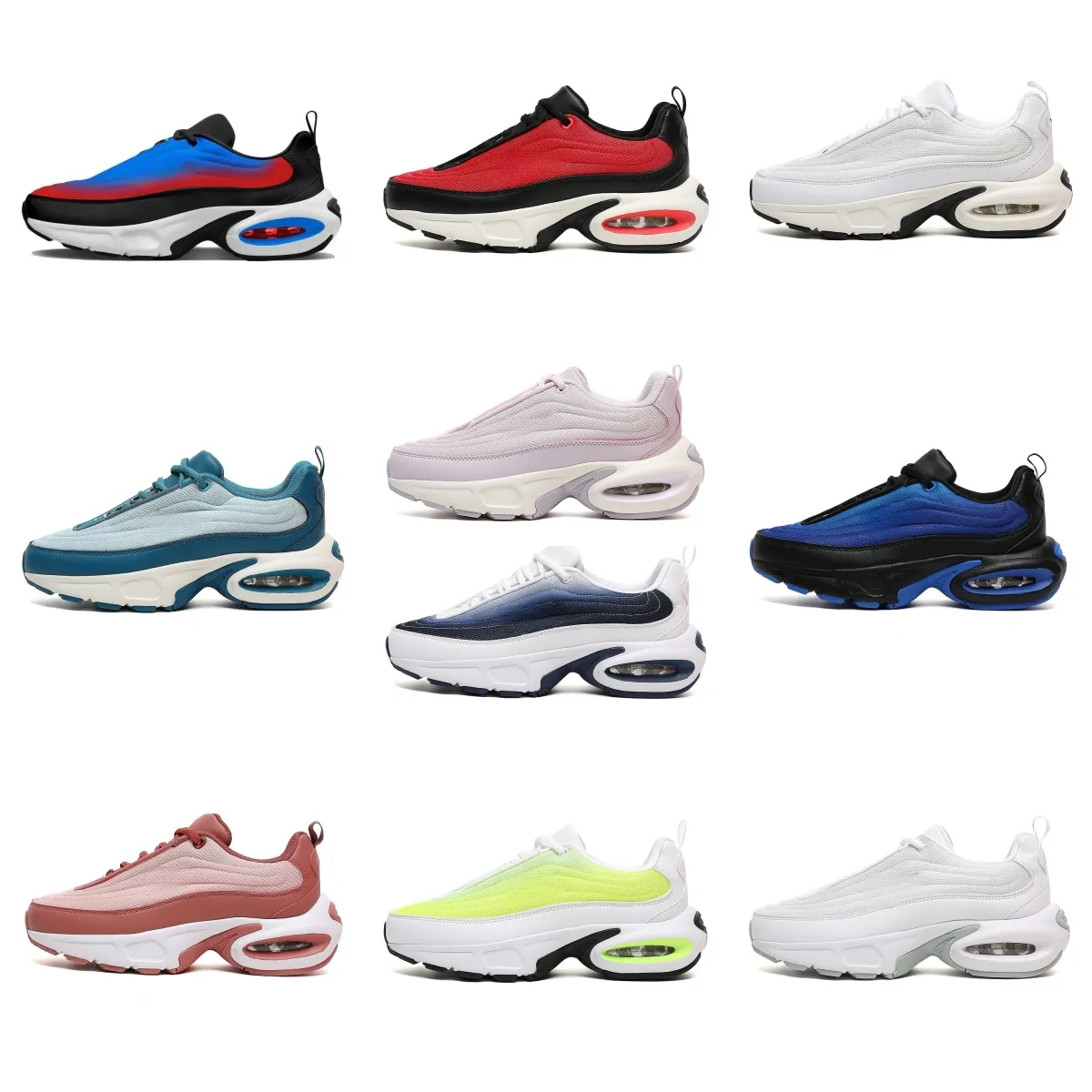 Bulk Newest Designer Unisex Chunky Sneakers Women Low Runner Racer Blue ...