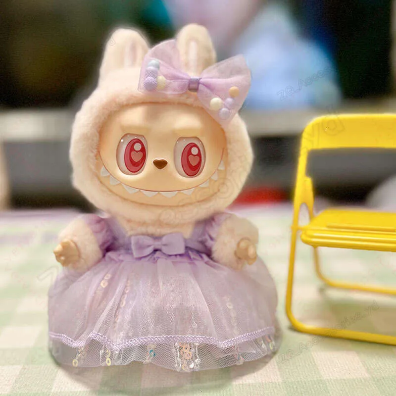 Popmart Labubu New Labubu Coco Colo Series Vinyl Plush Pendant Macaron ...