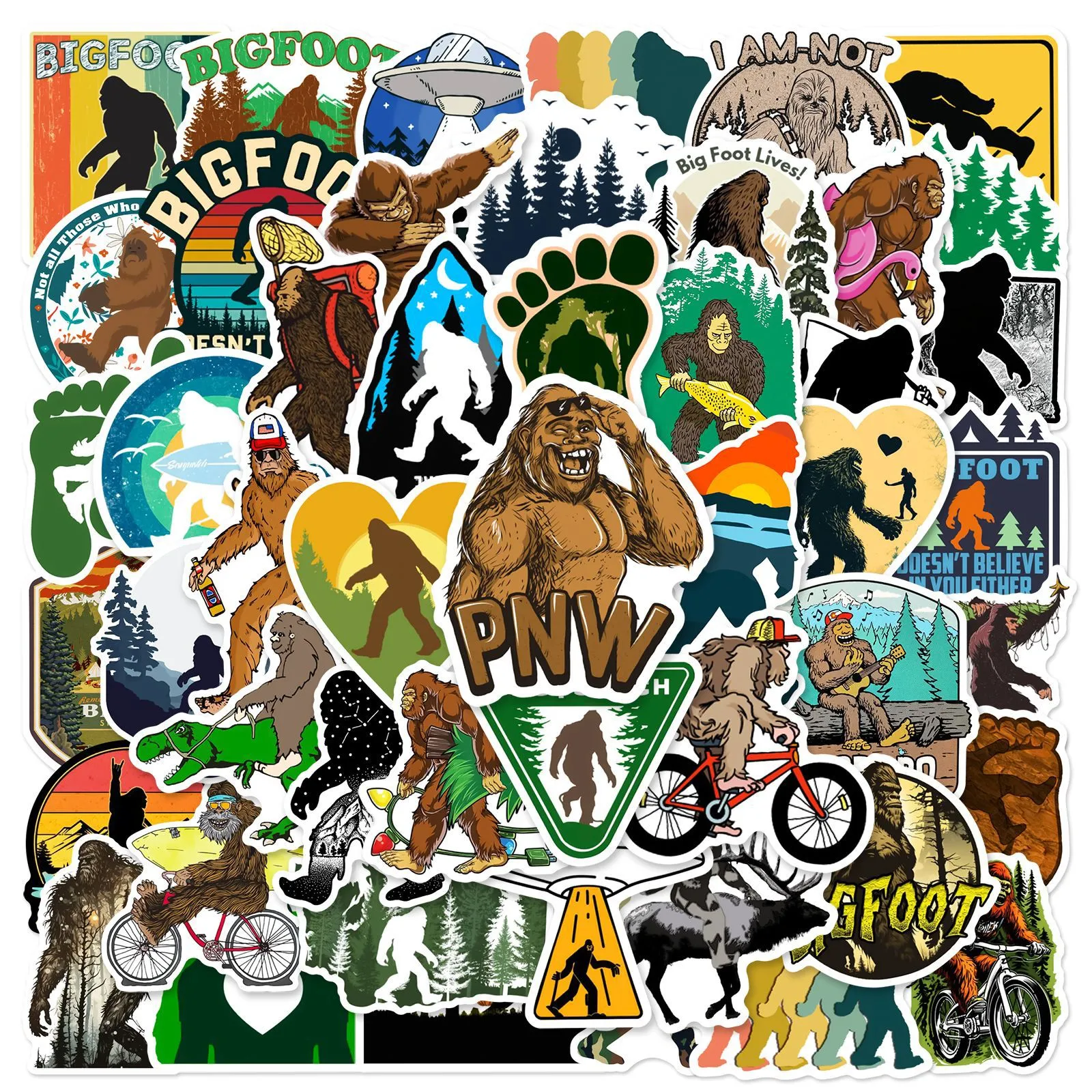 Assorted Vandal Resistant Graphics Decals Durable Vinyl Stickers For ...