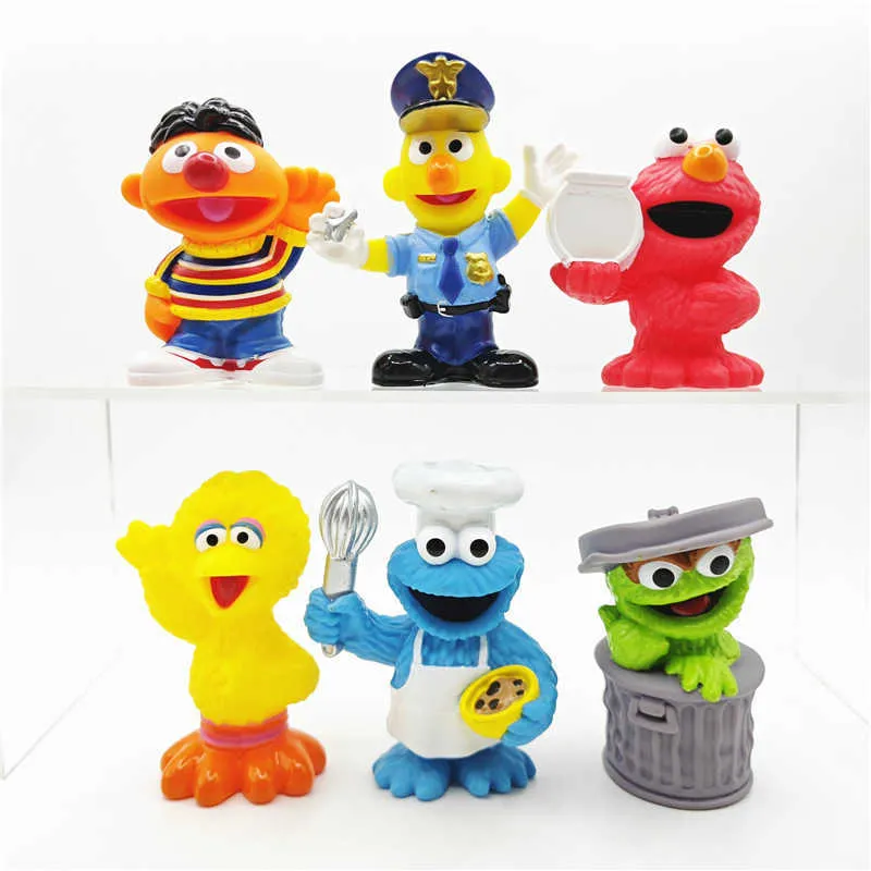 sesame street figures set