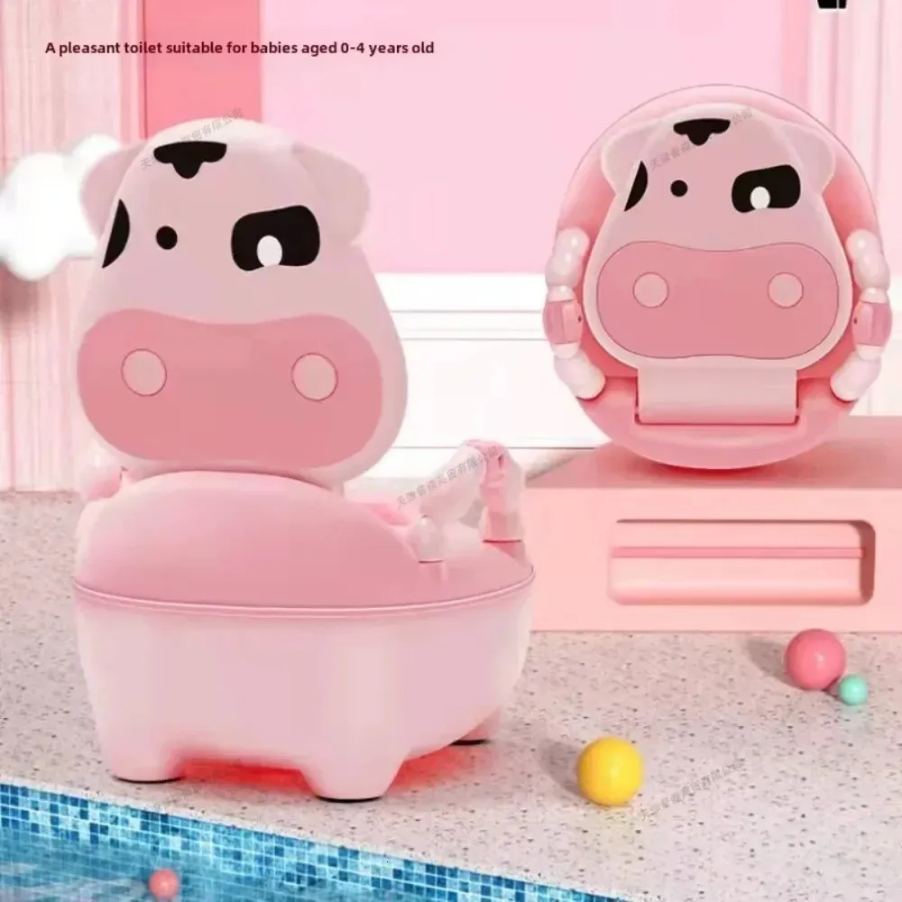 Cute Cow Portable Childrens Toilet For Baby Training And Travel ...