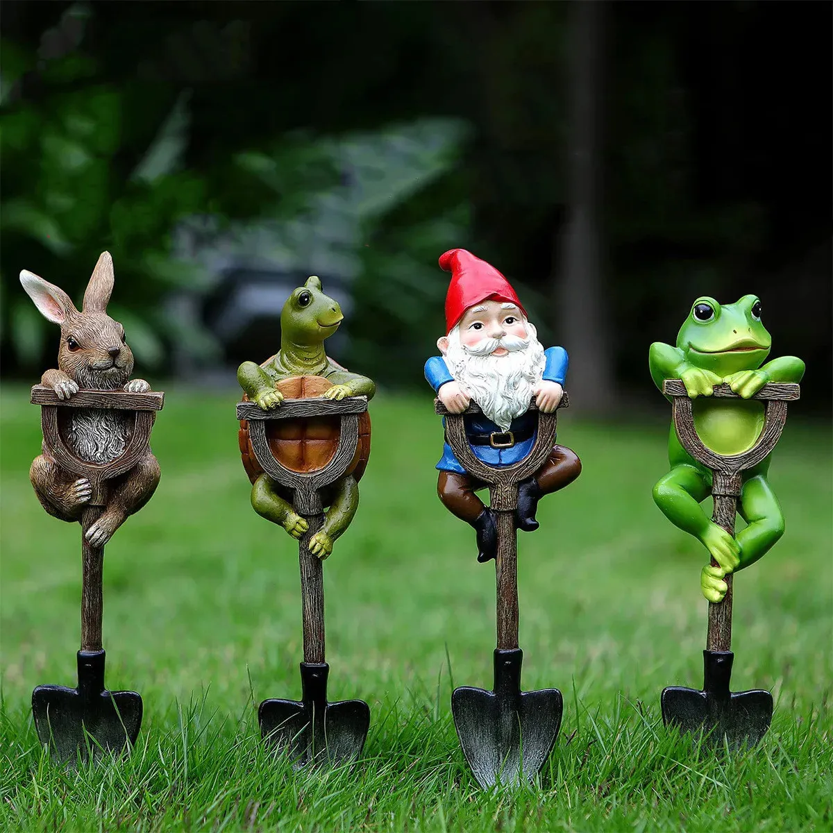 Creative Frog Rabbit Turtle Shovel Outdoor Garden Bonsai Craft ...