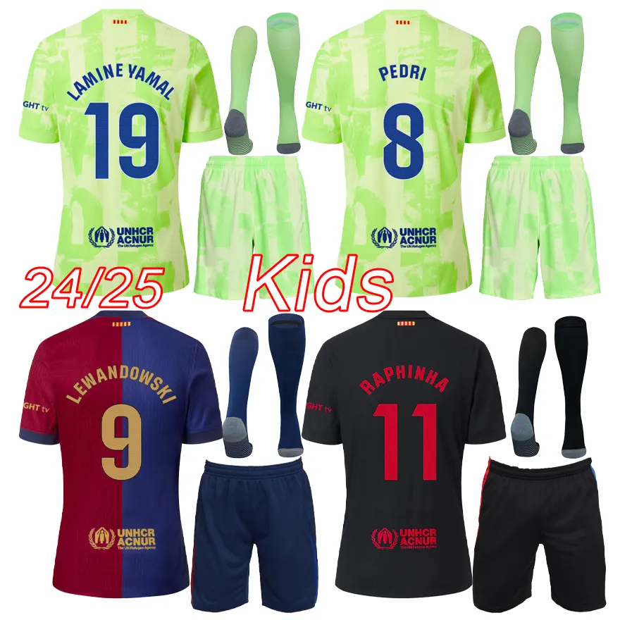 Sports Jersey Soccer: Kids' Football Kit Pedri, Lewandowski, Yamal ...