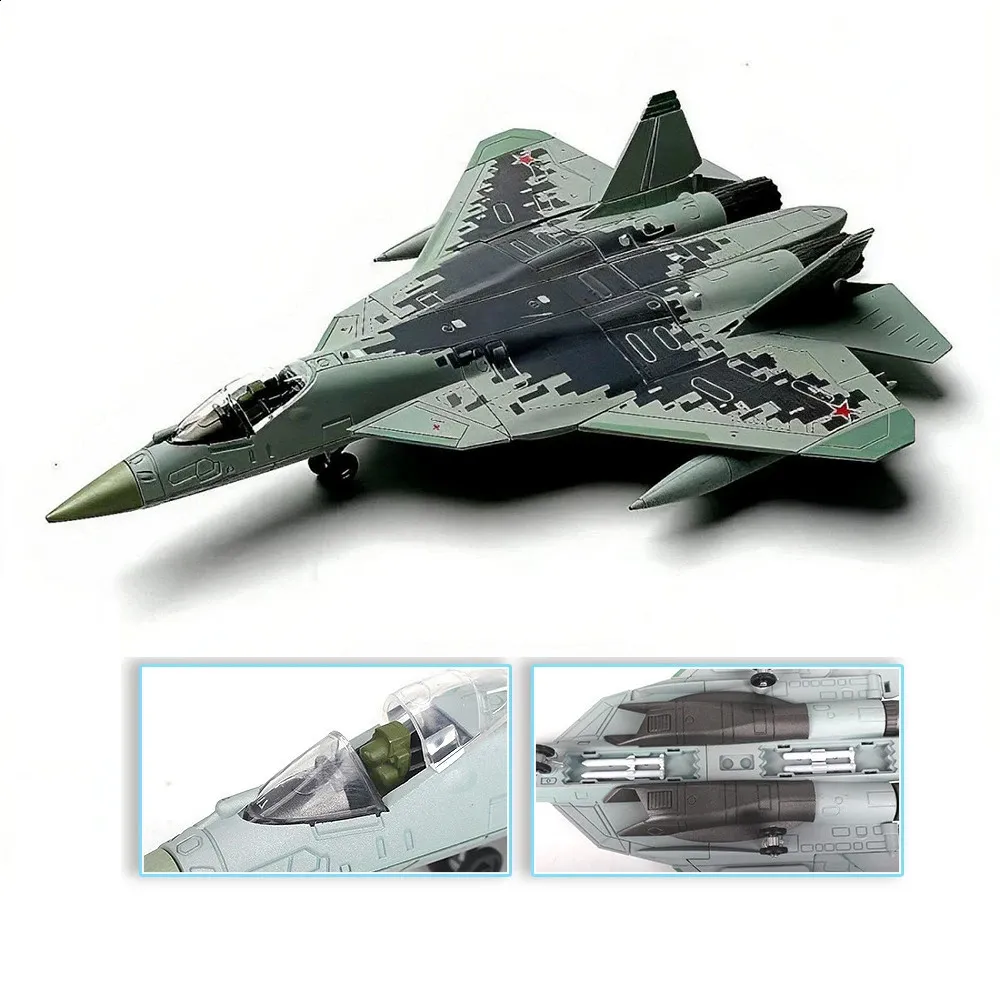 Russian Air Force Sukhoi Su 57/Su 35 Military Fighter Model Building ...