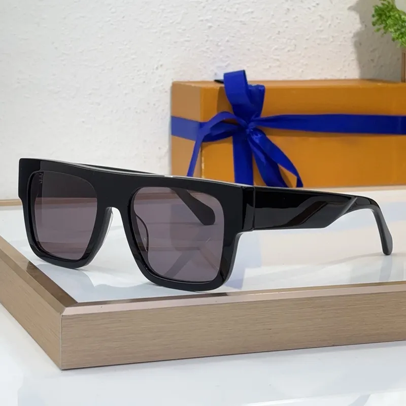 OW40006U Unisex Fashion Classic Shopping Thick Plate Cool Glasses with ...