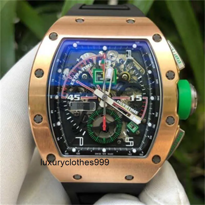 Luxury Mechanical Chronograph Automatic Black Wristwatch For Men 11 01 ...