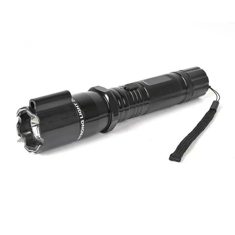 Rechargeable Self Defense Tool High Intensity LED Tactical Flashlight ...