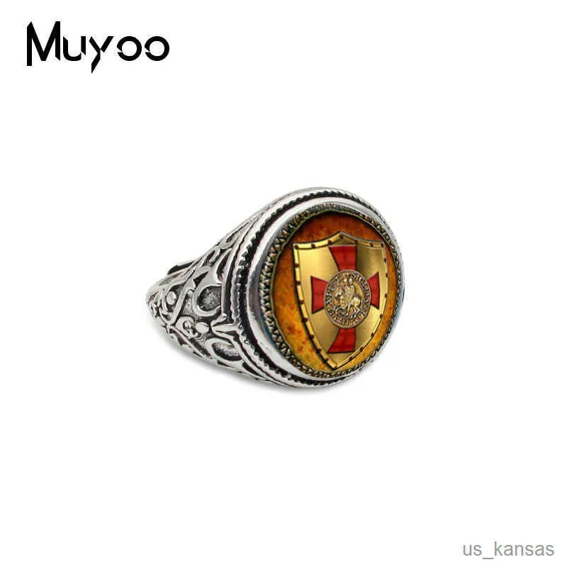Vintage Inspired Adjustable Ring Medieval Knight Style Ring With ...