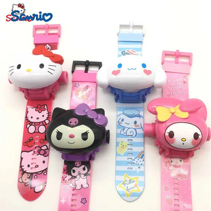 Animated Character Projector Watch Fun Electronic Timepiece With ...