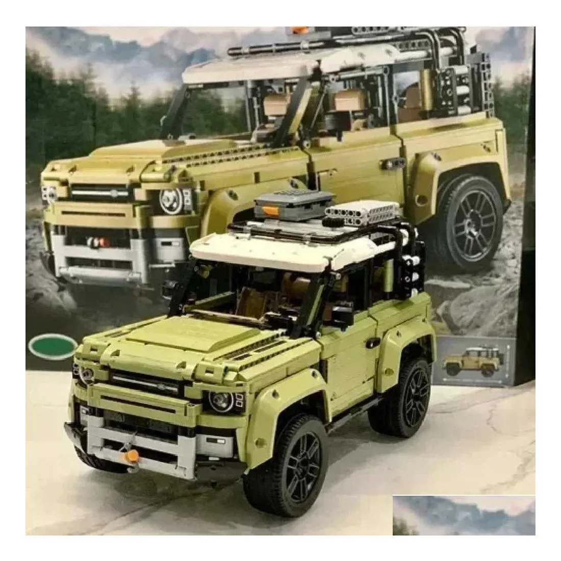 Classic Off Road Rover Defender Collectors Cobi Building Blocks Perfect ...