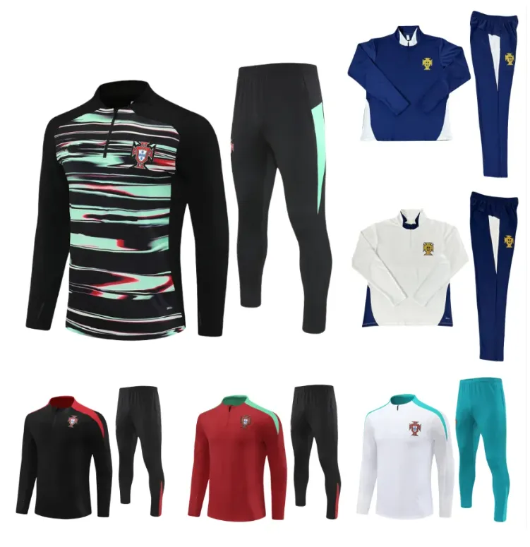 Portugal Soccer Jersey: /25/26 Tracksuit Men's Training Kit Featuring ...