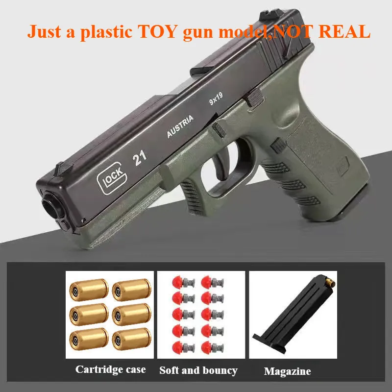 glock automatic shell ejection pistol