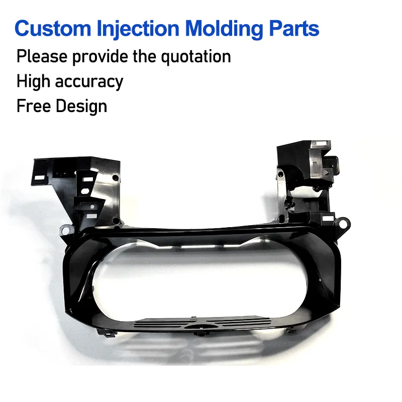 High precision automotive plastic parts custom injection molding sight ...