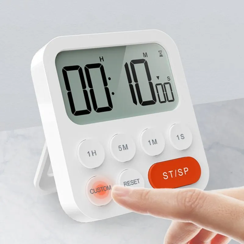 Interval Timer Countdown Clock with White Backlight Electronic ...