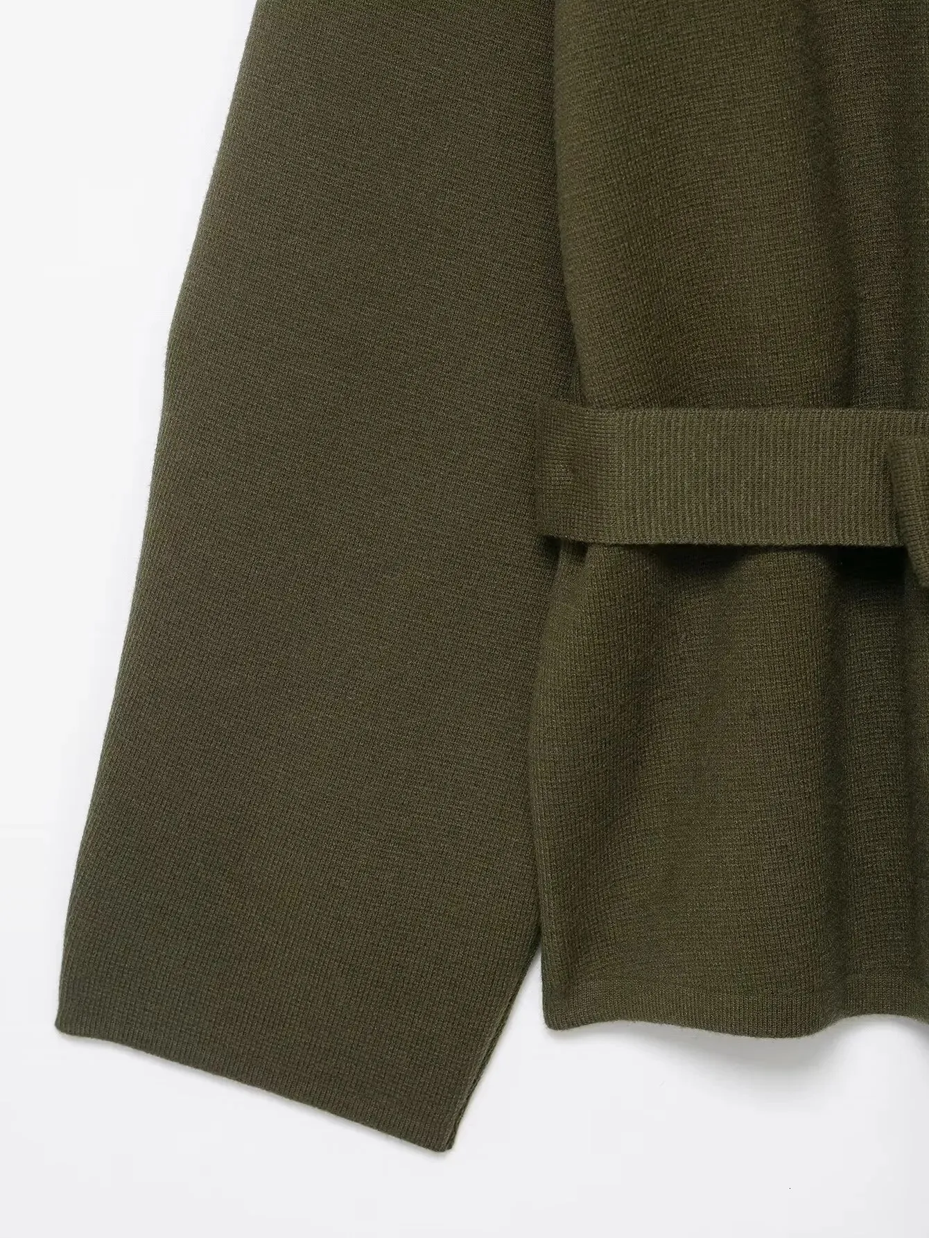 Women Knitted Short Cardigan Hooded Batwing Sleeve Thick Acetate Sweater for Career Functions ...