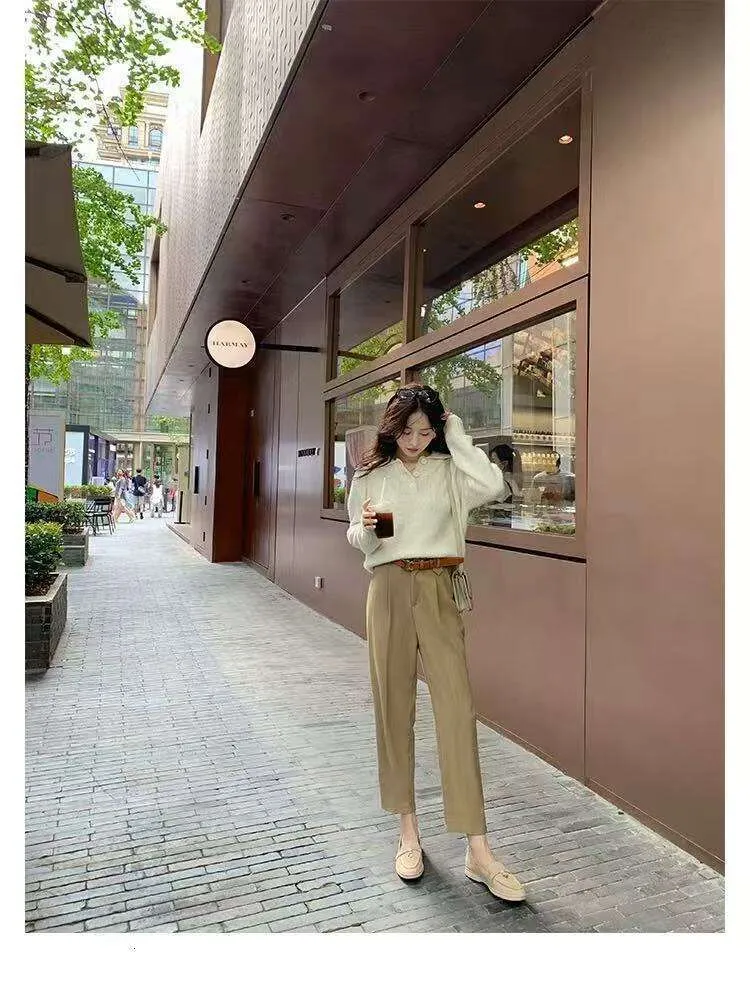 Flat Moccasin Shoes Leather Loafers Slip-On Tassel Lock Buckle 2-Inch ...