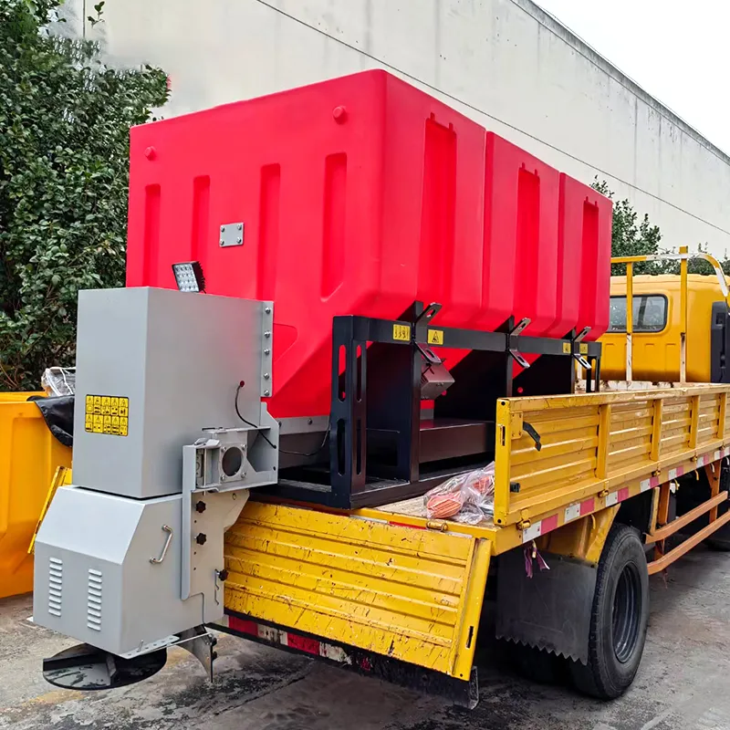 Poly Salt Spreaders High Capacity Non Corrosive Hopper For Commercial ...