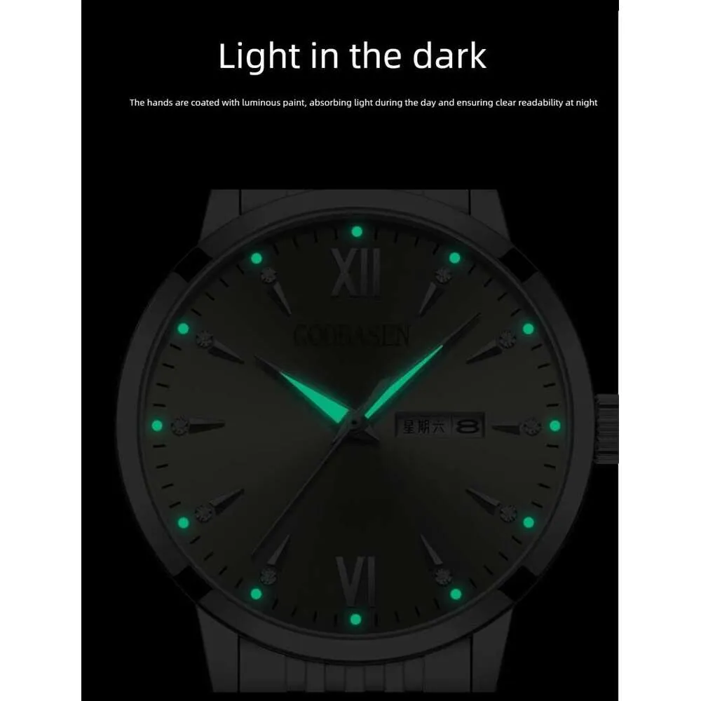 Fully Automatic Mechanical Skeleton Watches For Men Large Dial One ...