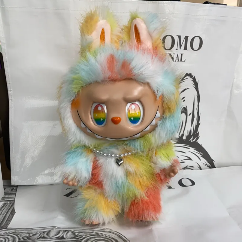 Labubu Monsters Plush Doll Bear Figure 12-14 in 30-35 cm Soft PP Cotton ...