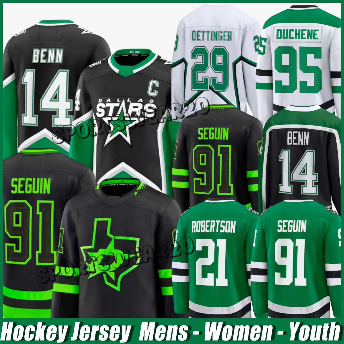 21 Jason Robertson DallasS Hockey Jersey Stars Jersey... From ...