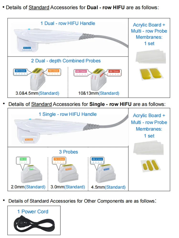 HIFU Wrinkle Removal Device Dual-Core Slim Face Lifting Ultrasound ...