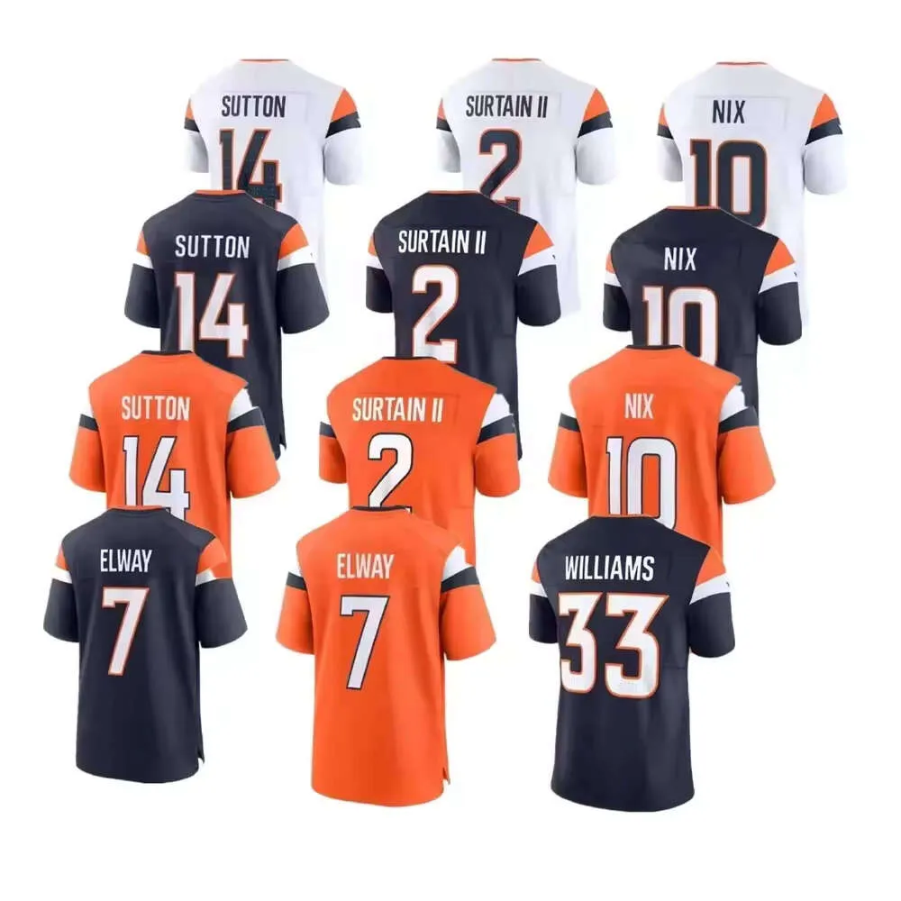 Wholesale New Season 10 Bo Nix 2 Patrick Sultan-II 14 Courtland Sutton ...