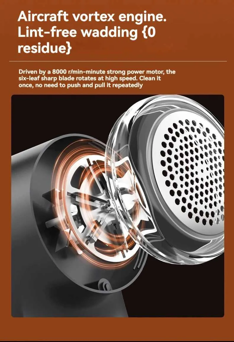 Portable Hairball Trimmer Clothes Pill Remover Electric Shaving Machine ...