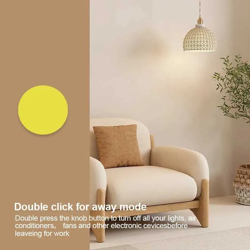 Tuya Zigbee Smart Wireless Button Switch Plastic Smart Life Scene ...