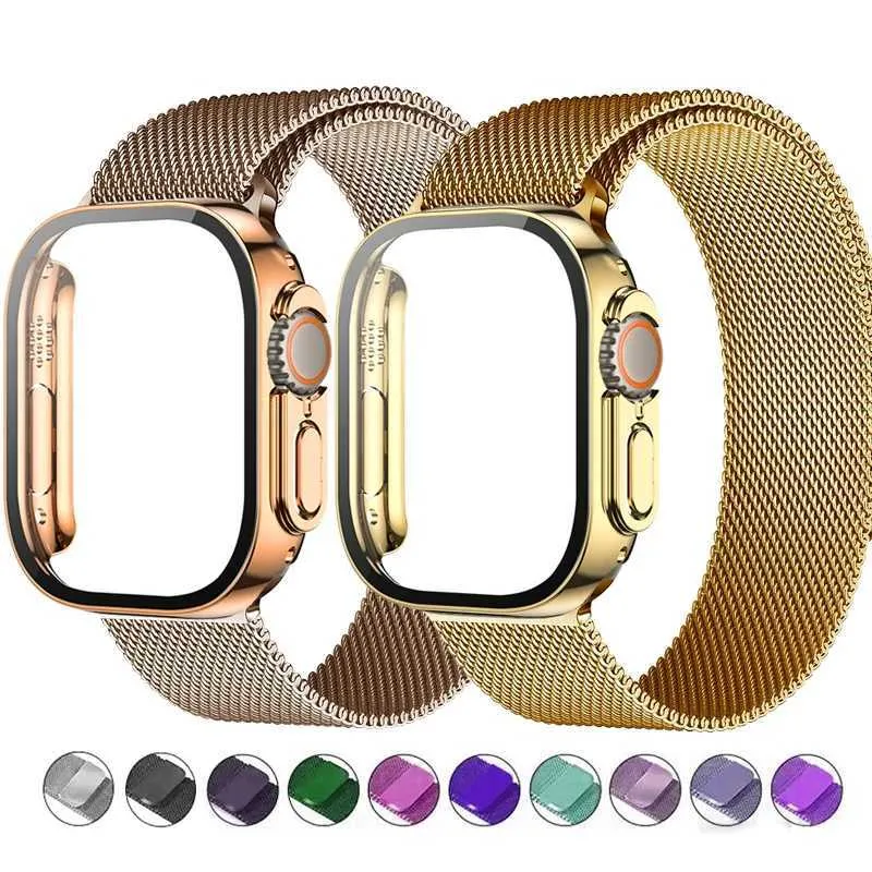 Milanese Loop Stainless Steel Watch Strap Band for 40mm to 49mm iWatch ...