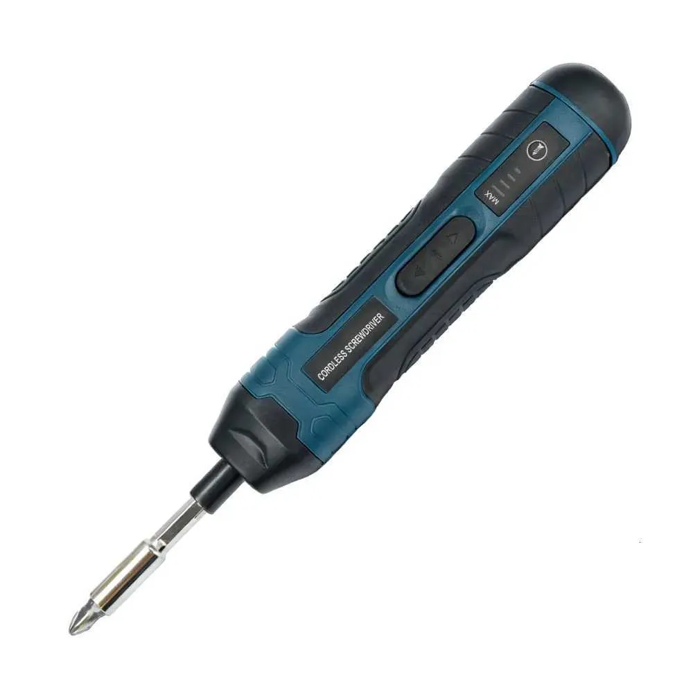 Cordless Electric Screwdriver Rechargeable 1300mAh Lithium Battery Mini ...